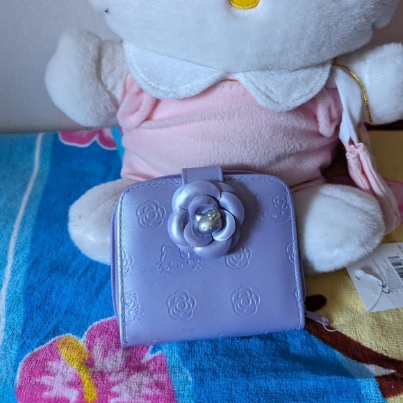 Hello Kitty | Bags | Hello Kitty 20 Purple Monogram Wallet | Poshmark